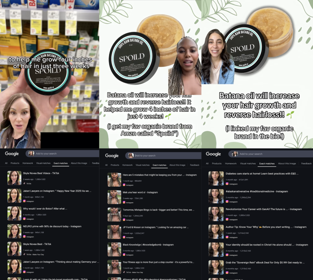 Scammers seem to be using deepfake and AI-generated influencers on TikTok to sell you wellness ...